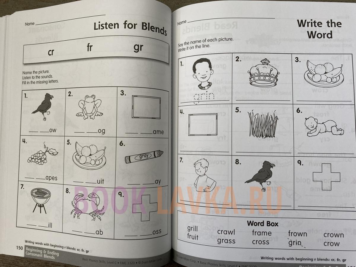 Basic Phonics Skills, Grades 1-2 (Level C) - Teacher Reproducibles ...