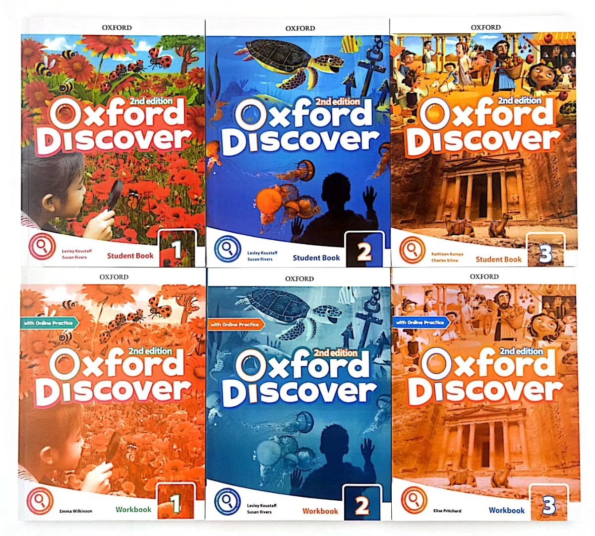 Oxford Discover Student + Workbook (6 Books Set) (China) – купить в ...