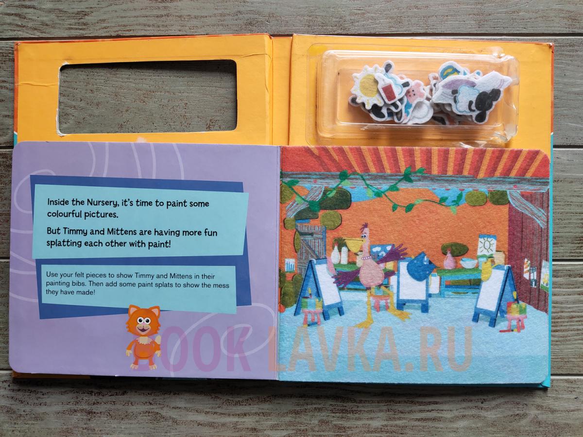 Timmy Time: My Felt Play Book (with over 20 soft felt pieces) – купить ...