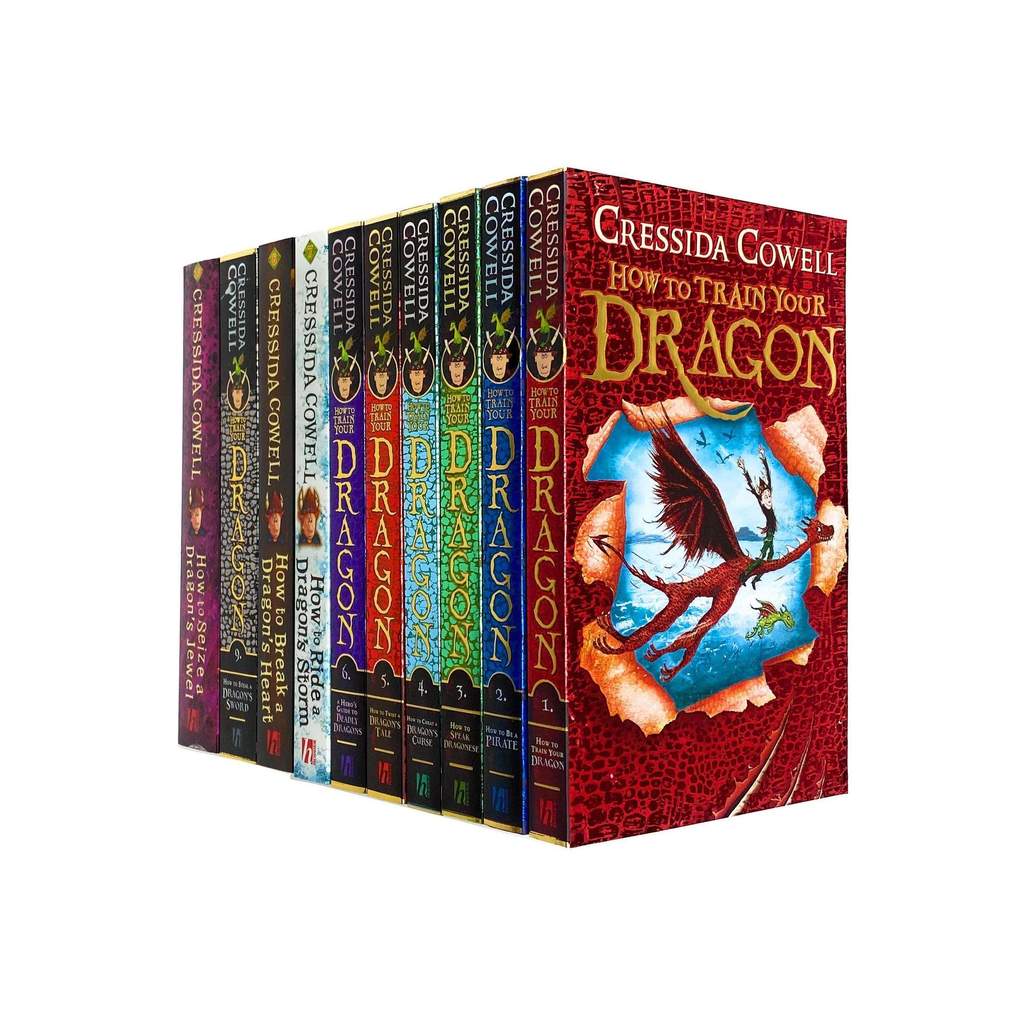 How to Train Your Dragon 10 Books Collection Set (UK Original) – купить ...
